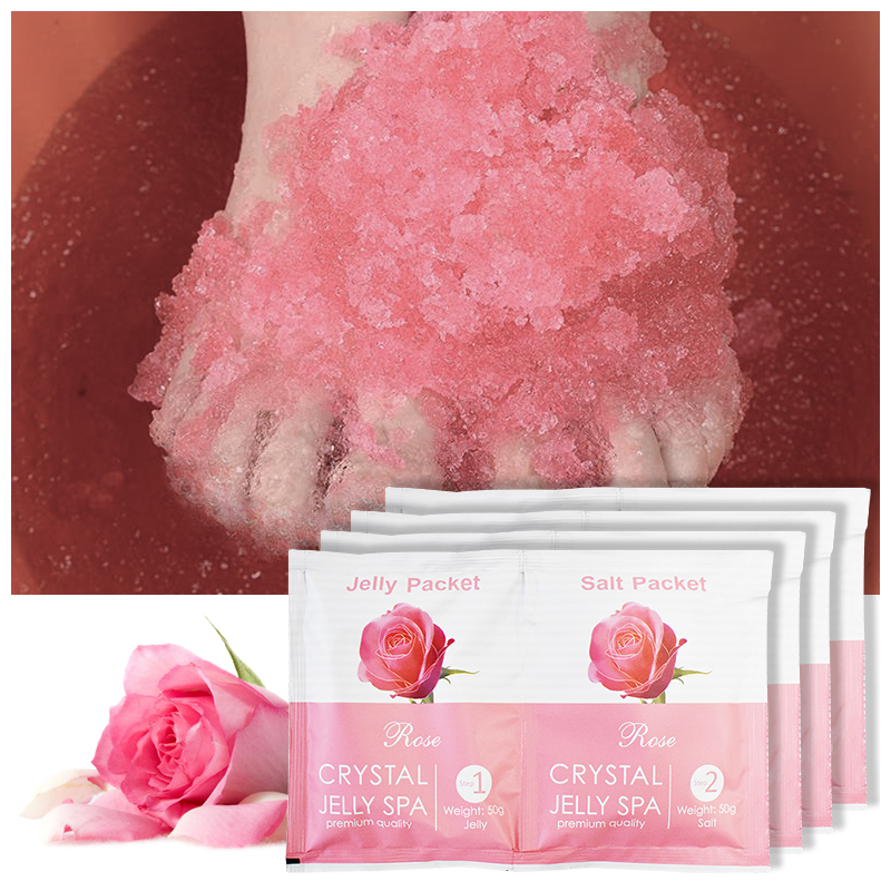 Custom Spa Exfoliating Detoxifying Moisturized Soothing Pedicure Rose ...